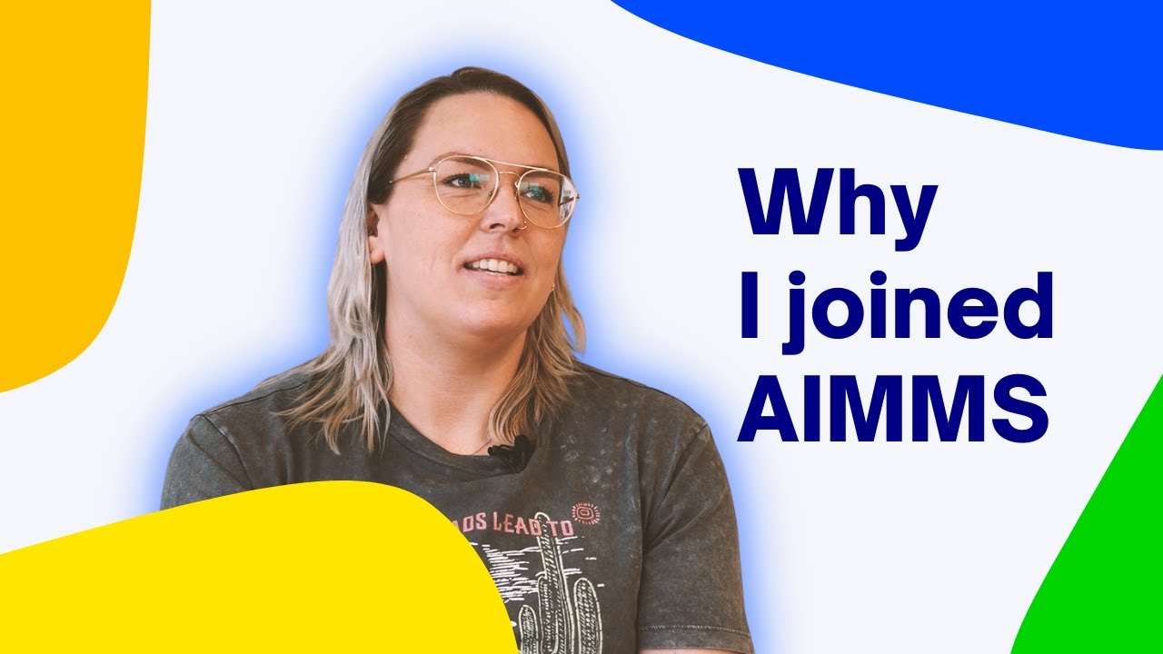 AIMMSians taking the floor: Why I joined AIMMS - YouTube