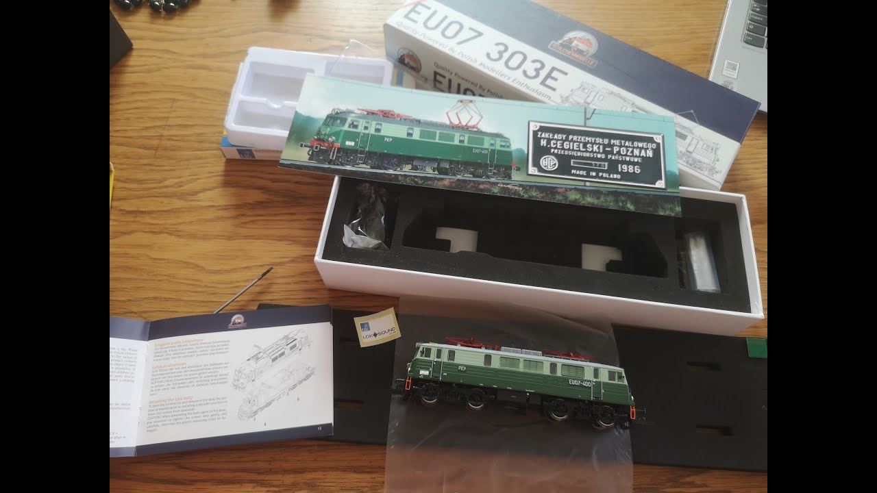 PREZENTACJA #18 Moje pierwsze doświadczenia z EU07 od Schlesienmodelle ...