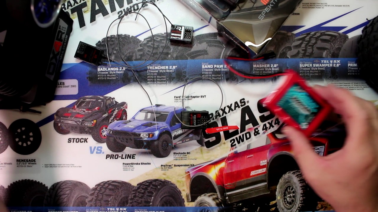 How to Bind a Spektrum Receiver - YouTube