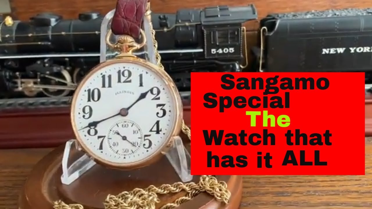 Sangamo Special The Jewel of Railroad Watches. - YouTube