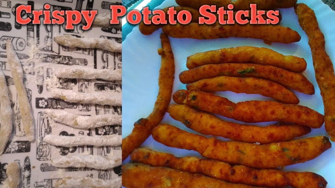 Crispy Potato sticks French Fries At Home !Delicious!Potato Sticks ...