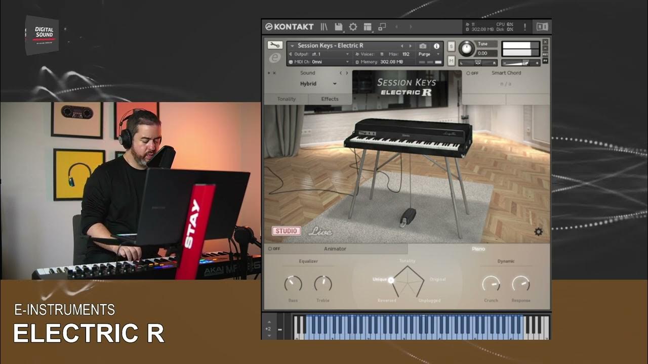 E-Instruments - Session Keys Electric R - Pt. 1 - All Playing No Talking! - YouTube
