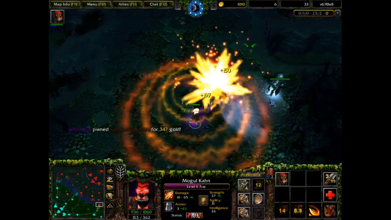 Dota 1 6.90 - Talent Tree: Dota ai cũng level 25 và cái kết - YouTube