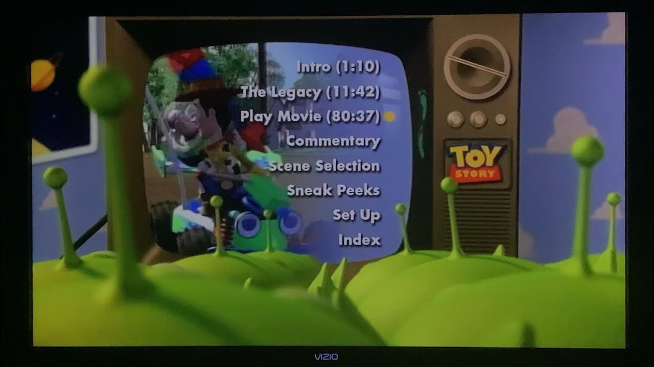 Closing To Toy Story 10th Anniversary Edition 2005 DVD Disc 1📀📺November ...