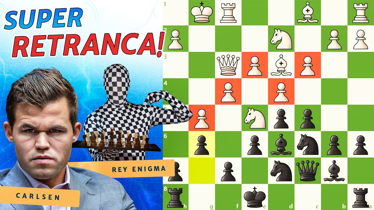 REY ENIGMA VENCEU MAGNUS CARLSEN??? - YouTube