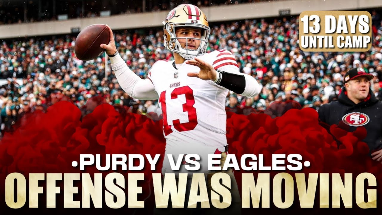 🎥 Watch how Brock Purdy EFFICIENT vs Eagles before injury — 49ers' 13 ...