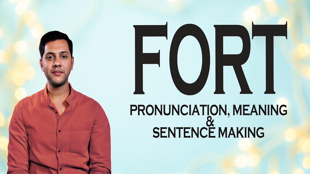 Fort - Meaning & Pronunciation Word World Audio Video Dictionary - YouTube