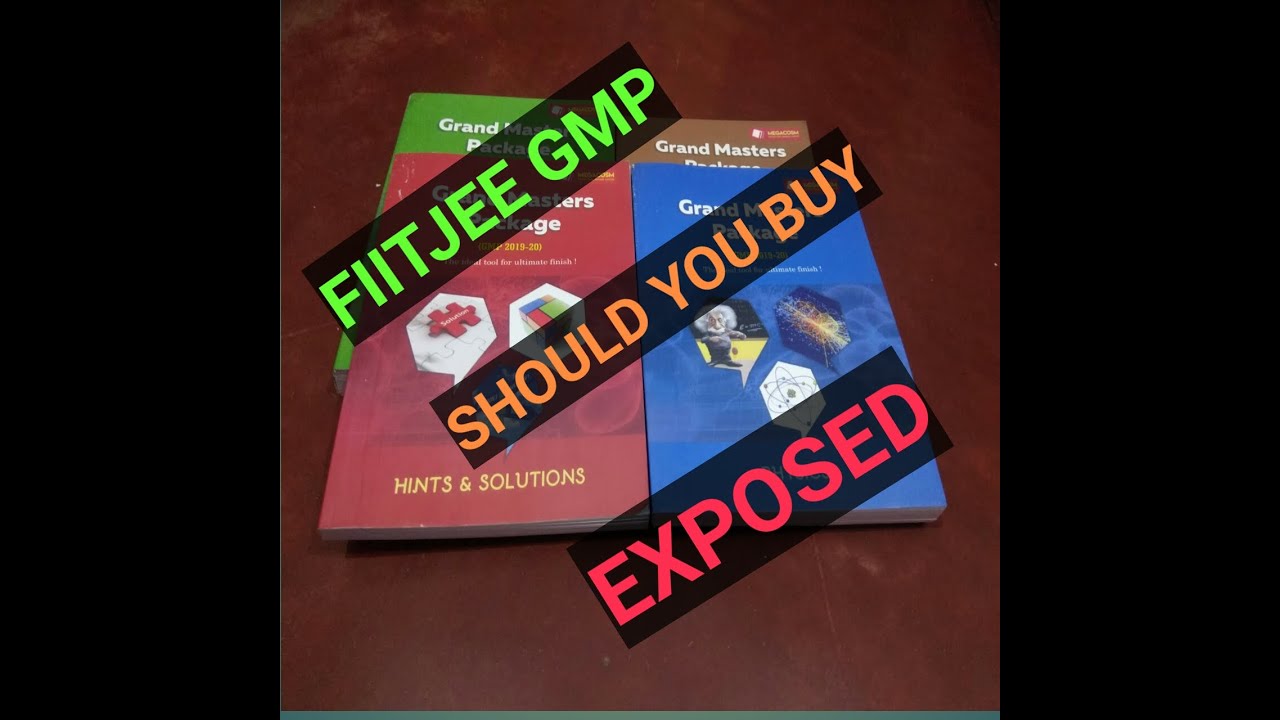 Fiitjee GMP/advanced level /study material🙂😎 - YouTube