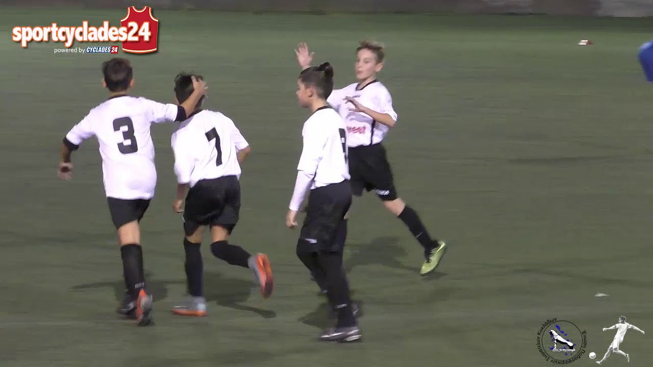 Κ-12 ΚΑΝΟΝΙΕΡΗΔΕΣ ΣΥΡΟΥ - ΠΑΣ ΤΗΝΟΥ 7-1 Α ΟΜΙΛΟΣ 4Η ΑΓΩΝΙΣΤΙΚΗ - YouTube