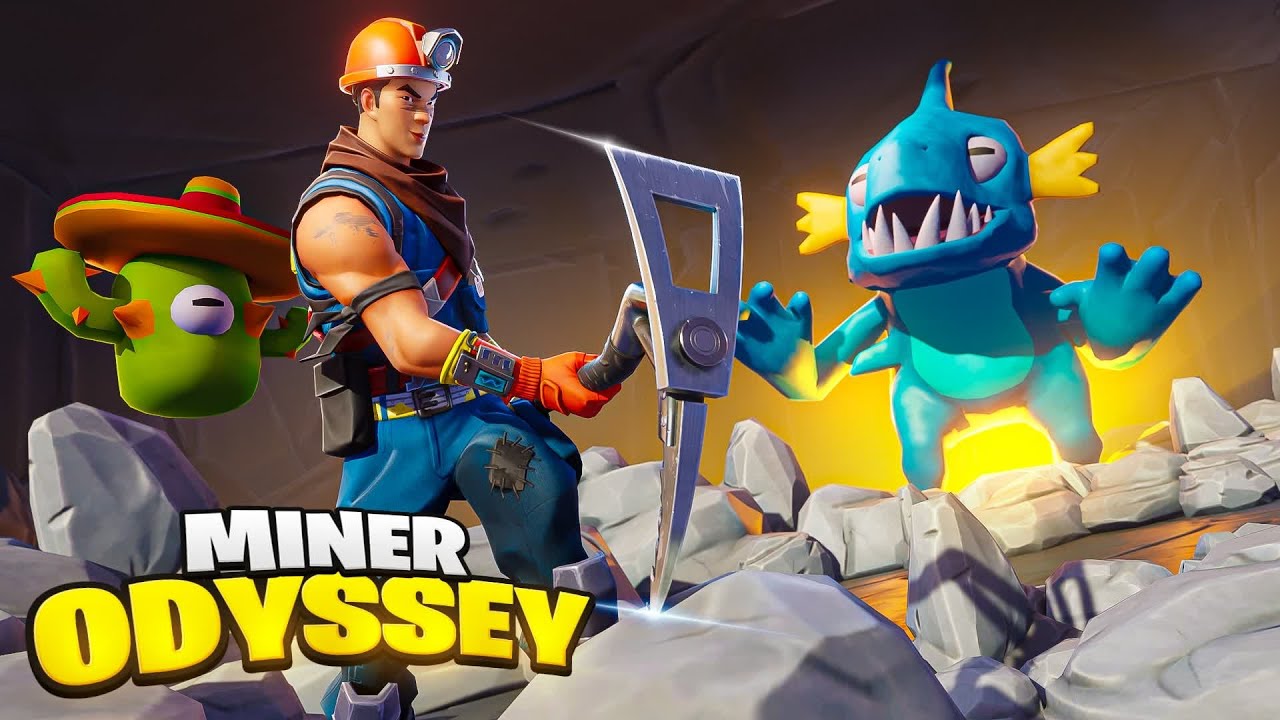 Fortnite miner Odyssey gameplay - YouTube