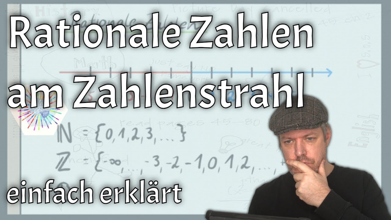 Das sind rationale Zahlen (einfach am Zahlenstrahl erklärt mit ...