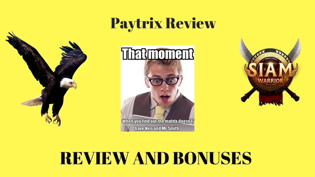 Paytrix review and bonuses - YouTube