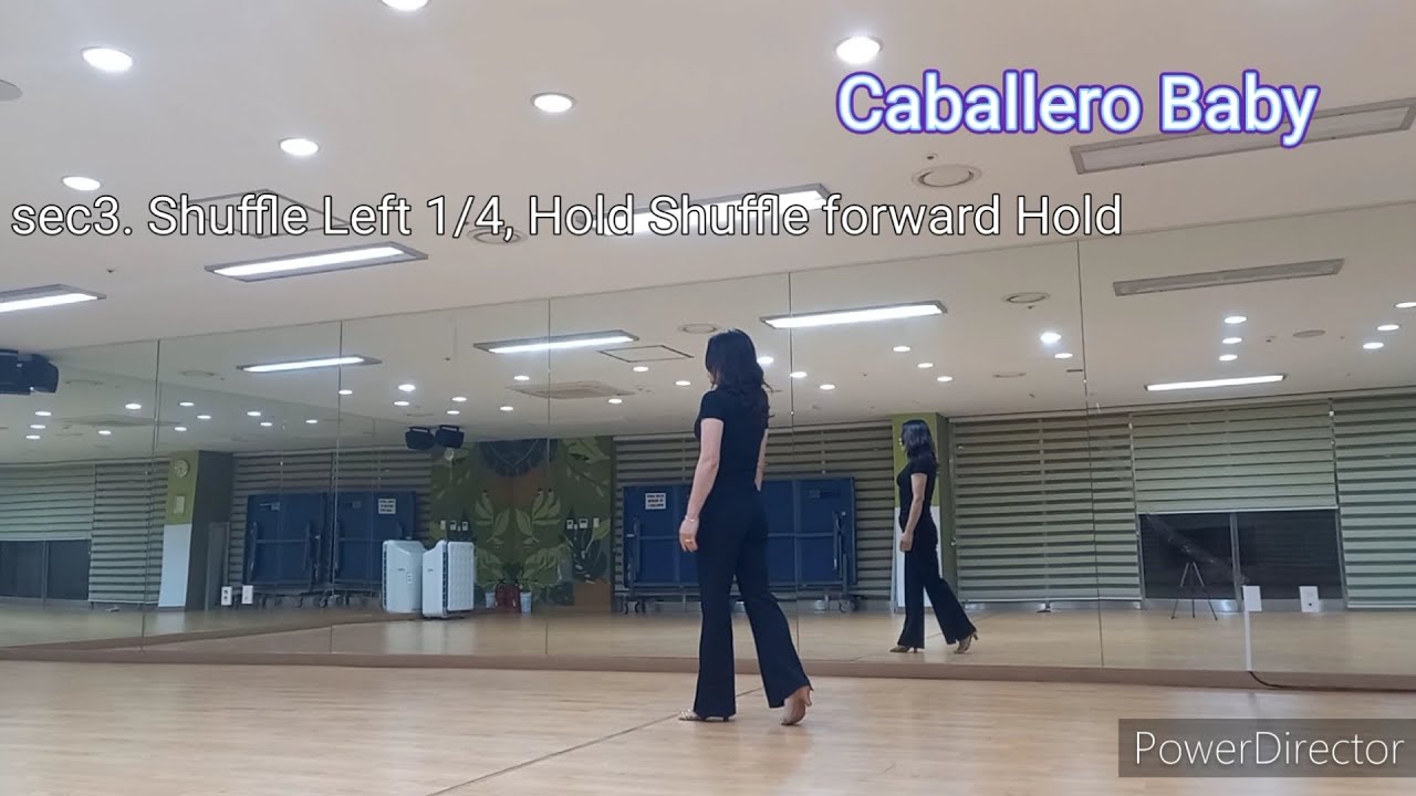 Caballero Baby Line dance tutorial - YouTube