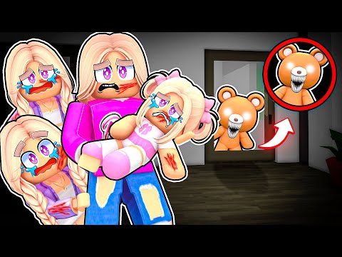 PLUSZAK MAŁEJ AMI ZAATAKOWAŁ NASZ DOM na BROOKHAVEN w ROBLOX!