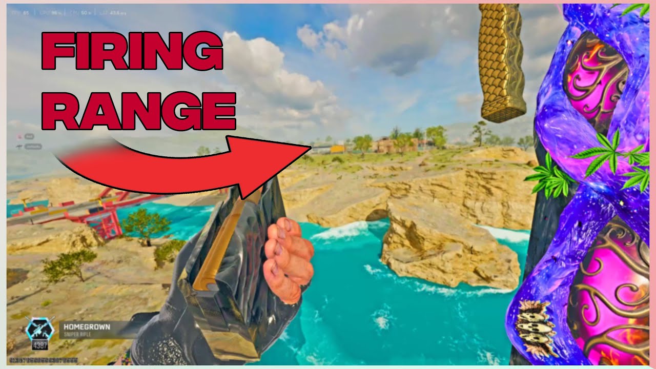 How to explore the CANCELED Warzone Map in B06! (Out of Map Firing ...