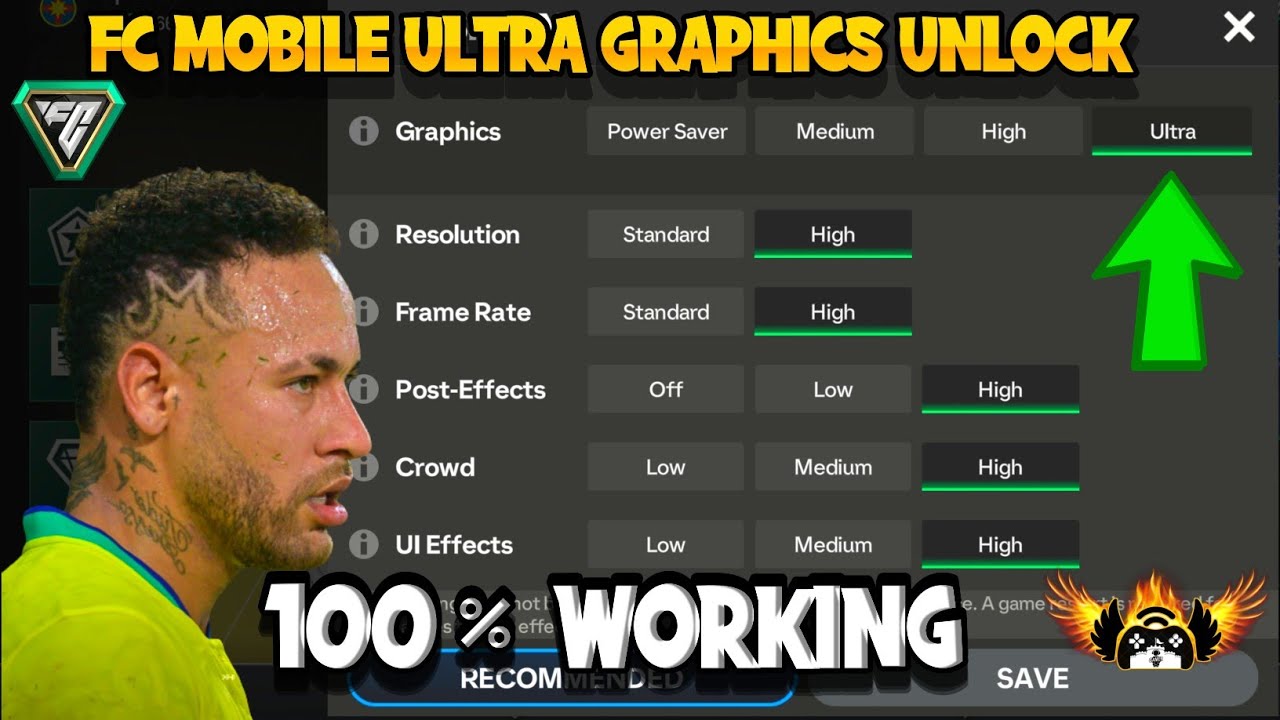 FC MOBILE ULTRA GRAPHICS | HOW TO UNLOCK ULTRA GRAPHICS IN FC MOBILE ...