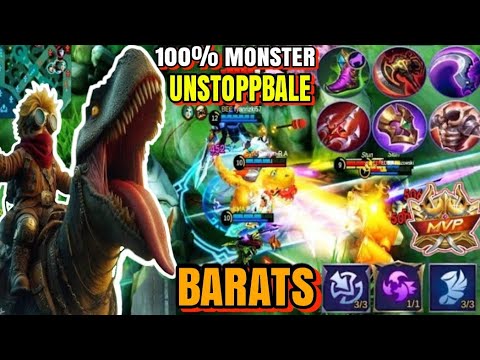 KING GLOBAL BARATS BEST BUILD 100% MONSTER - BUILD TOP GLOBAL 1 BARATS ...