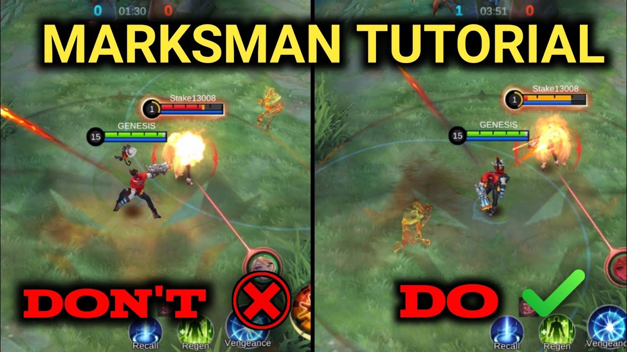 TUTORIAL HOW TO PLAY MARKSMAN IN NEW SEASON 2024 | MOBILE LEGENDS - YouTube