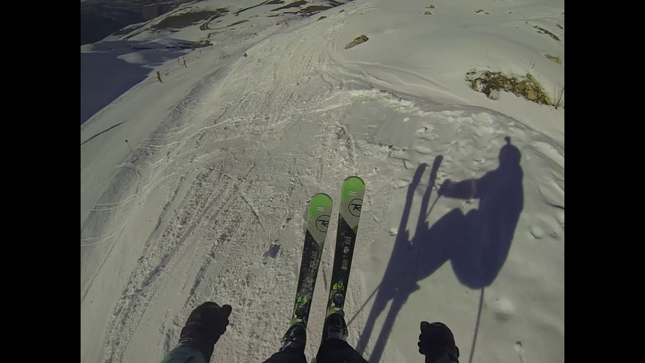 DEADLY Skiing Caught on Camera! Shahdag.Hard drop - YouTube