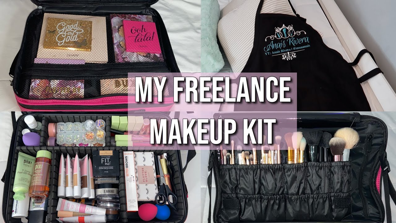 My Freelance Makeup Kit Essentials Tips Youtube