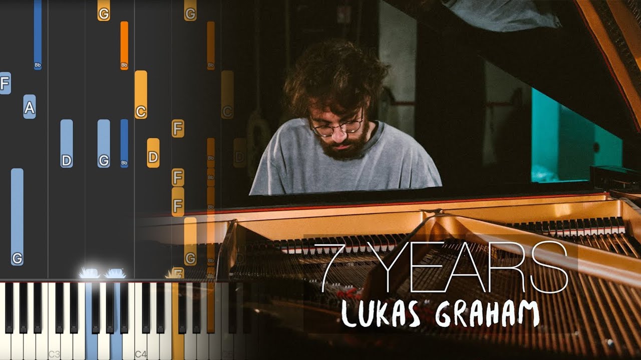 7 YEARS by Lukas Graham - Costantino Carrara Piano Tutorial - YouTube