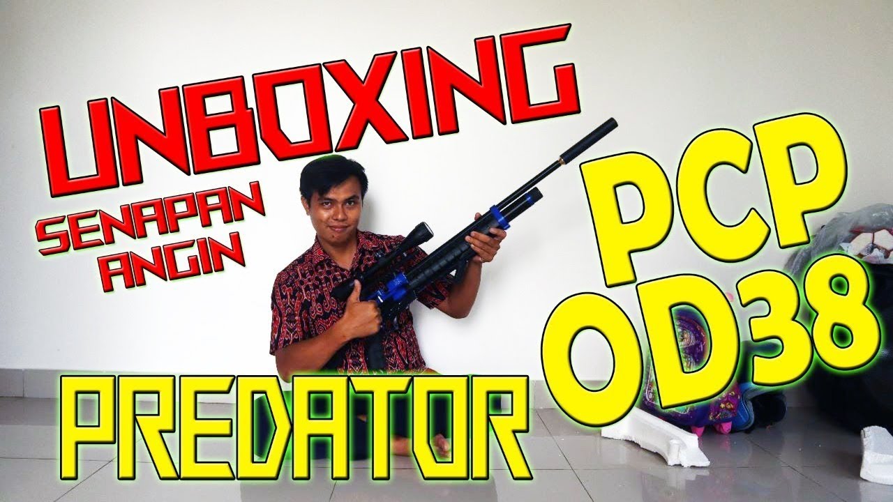 UNBOXING UNIT PCP PREDATOR TACTICAL OD38 - YouTube