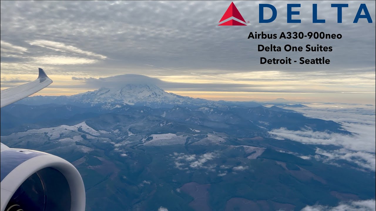 [4K] TRIP REPORT | Delta Airlines (Delta One) | Airbus A330-900neo ...