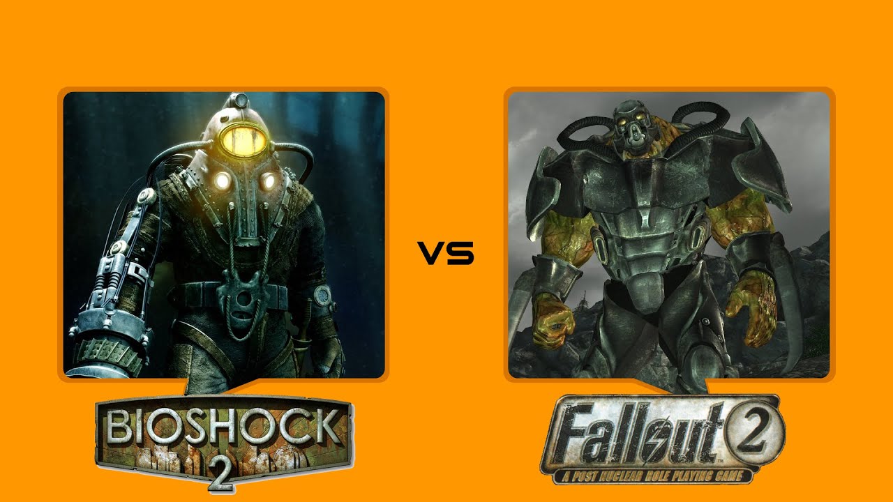 Subject Delta (Bioshock 2) Vs Frank Horrigan (Fallout 2) - YouTube