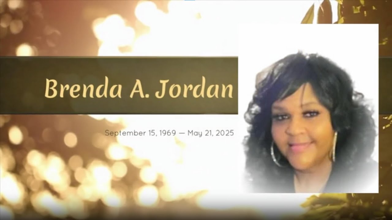 Celebrating The Life Of Brenda A. Jordan - YouTube