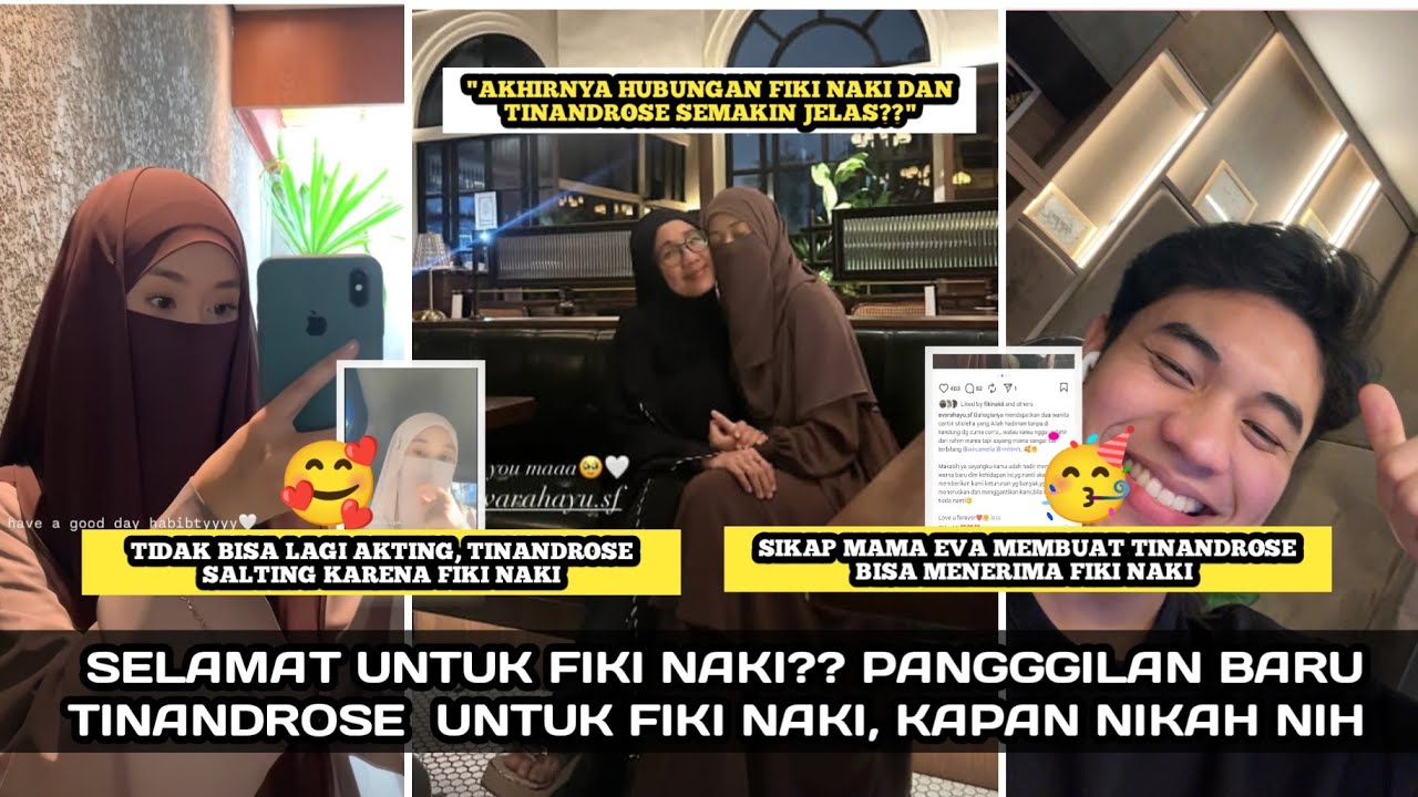 KECEPLOSAN NIH?? SELAMAT UNTUK FIKI NAKI DAN TINANDROSE?? - YouTube