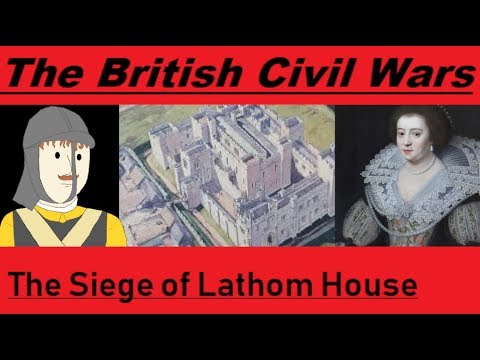 The Siege of Lathom House 1644 - YouTube