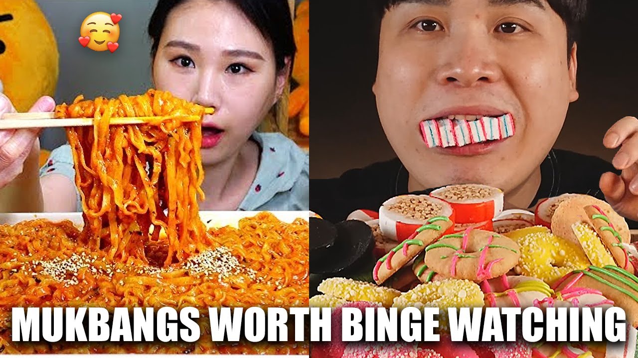 Mukbangs WORTH binge watching (compilation) - YouTube