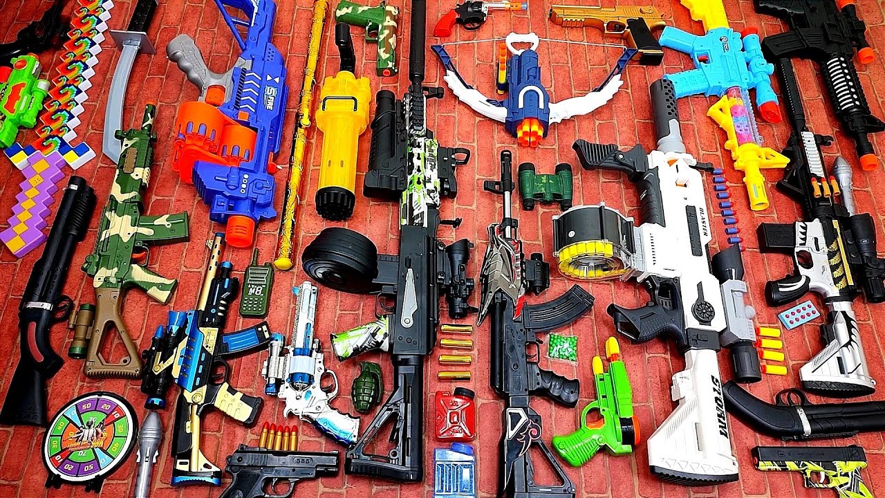 Collection of Gun Videos Sniper Rifles AK47 Guns Machine Gun Bow gun ...