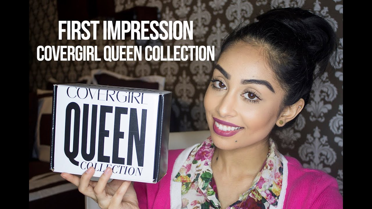 [FIRST IMPRESSION] - CoverGirl Queen Collection 3 Products - YouTube