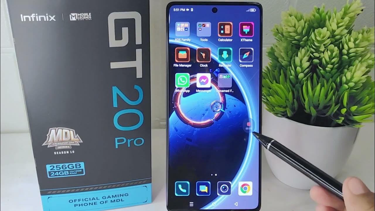 How To Record Screen On Infinix Gt 20 Pro 5G - YouTube
