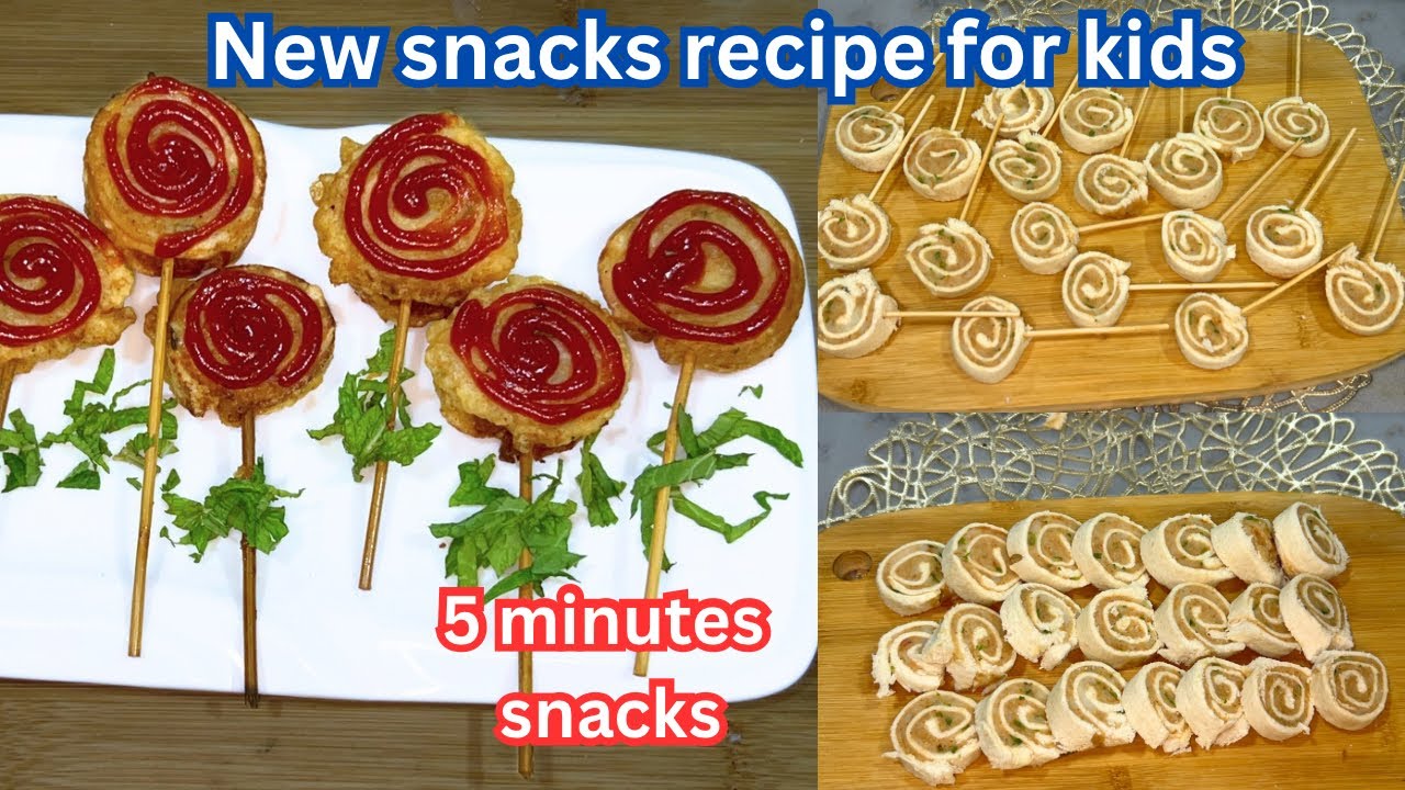Easy snacks to make at home in 5 minutes | Crispy Snacks Recipe | easy ...