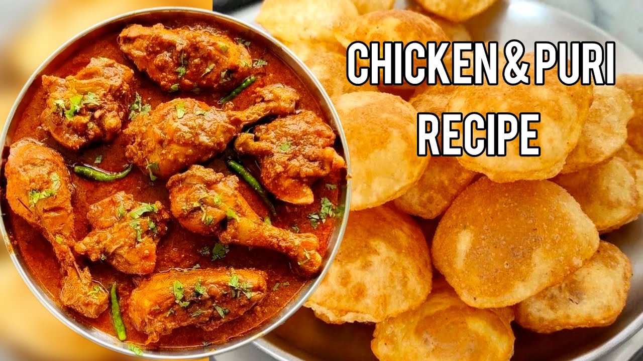 Kolkata Most Popular Recipe | Chicken & Puri - YouTube