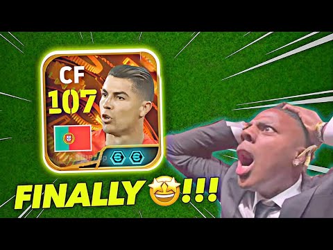 FINALLY 🤩 107 BIG TIME RONALDO IN EFOOTBALL 🔥...