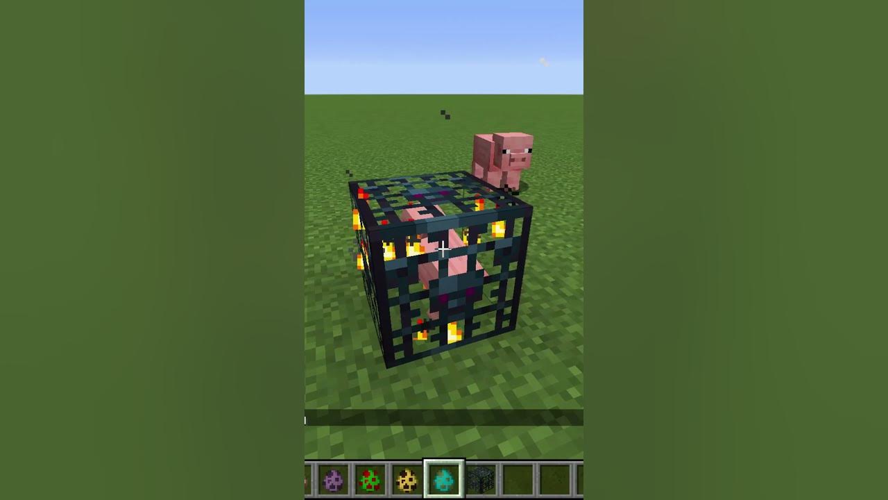 Minecraft How To Make A Custom Mob Spawner Tutorial Youtube