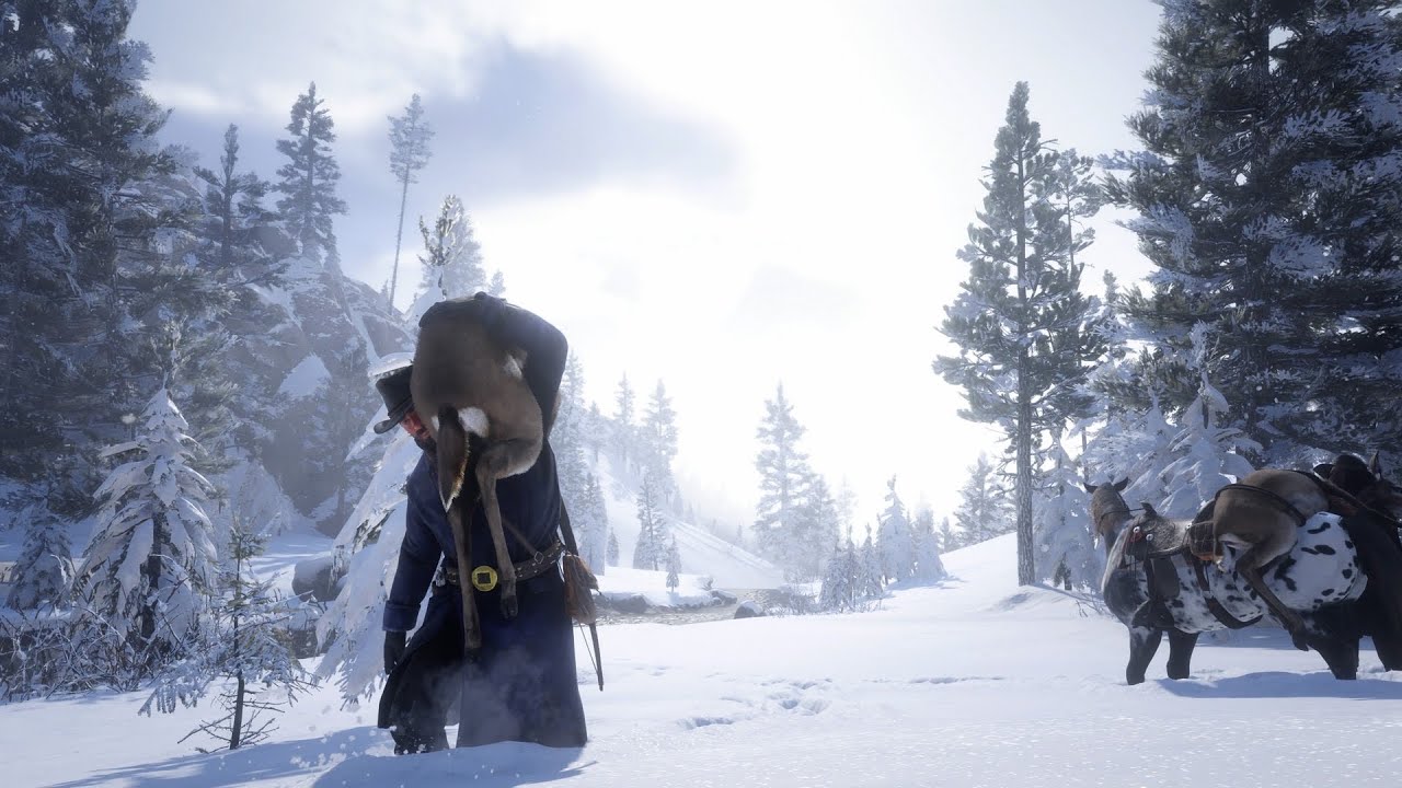 Charles Teaches Arthur To Hunt - Red Dead Redemption 2 - YouTube