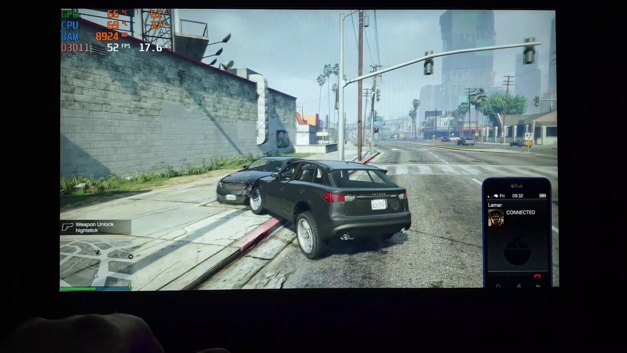 HP Omen 15 2020 GTA V Online FPS Test - YouTube