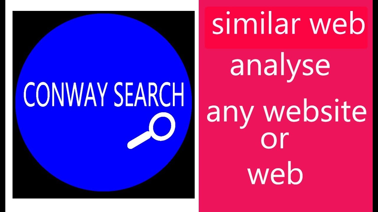 how to analyse any website or app with similar web - YouTube