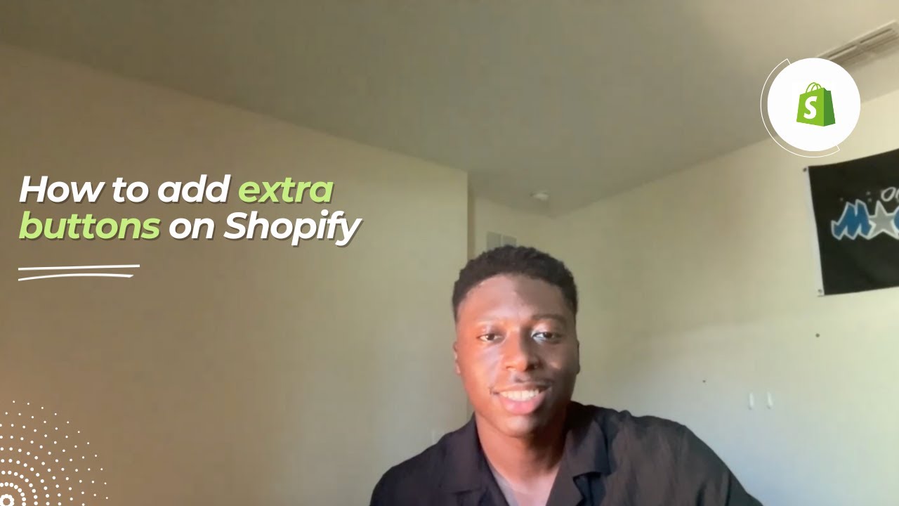 How to Add Extra Buttons | Shopify Tutorial - YouTube