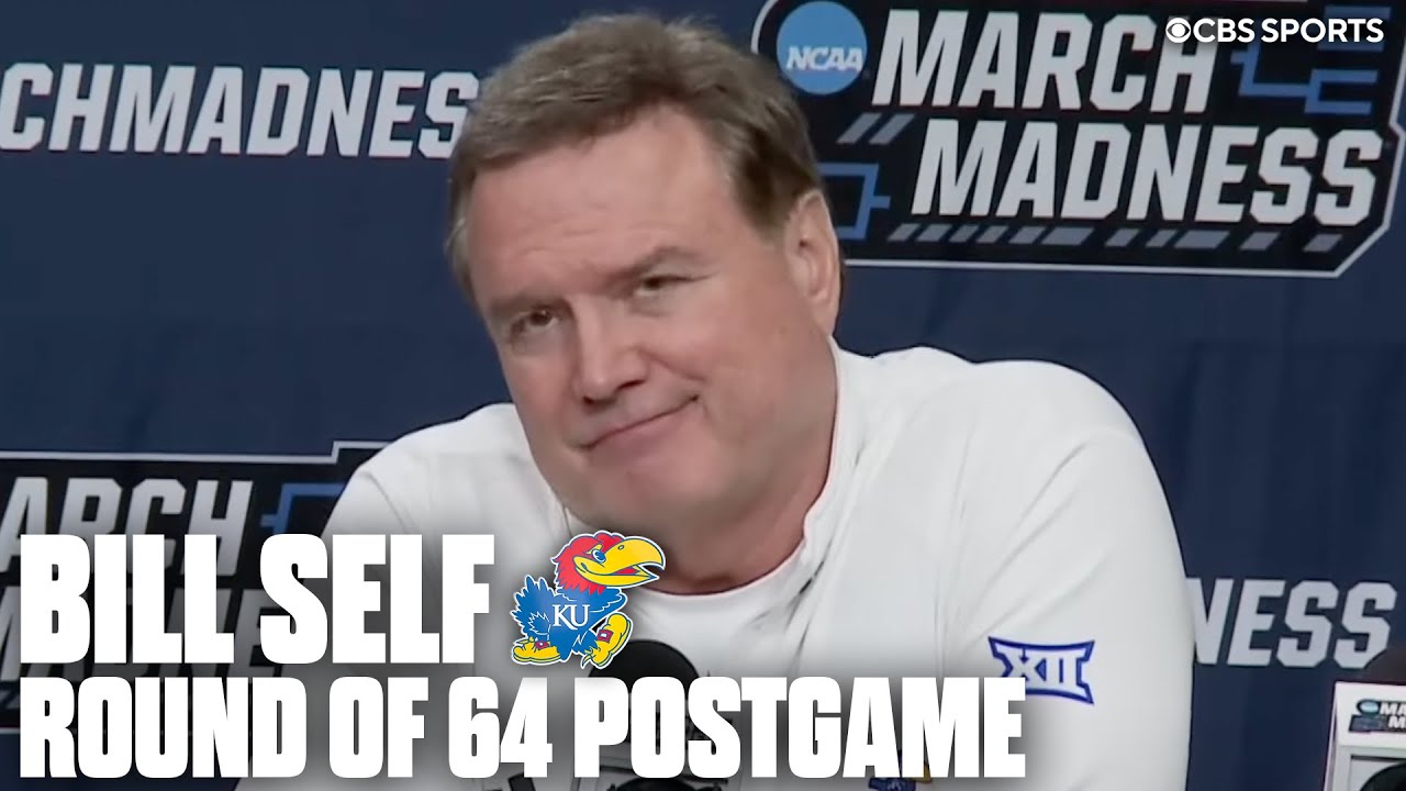 Bill Self consoles K.J. Adams following heartbreaking injury: ' [he's ...