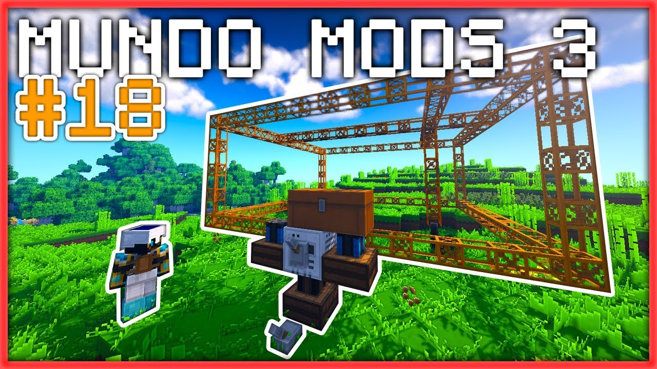 CREAMOS UNA MINA AUTOMÁTICA! 😍 #18 - MUNDO MODS 3 | MINECRAFT MODS ...