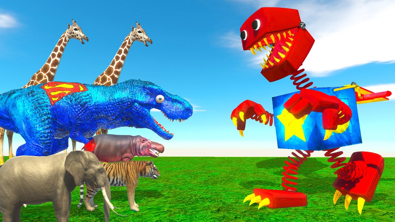 Animals & Boxy Boo - Who will be the winner ? - YouTube