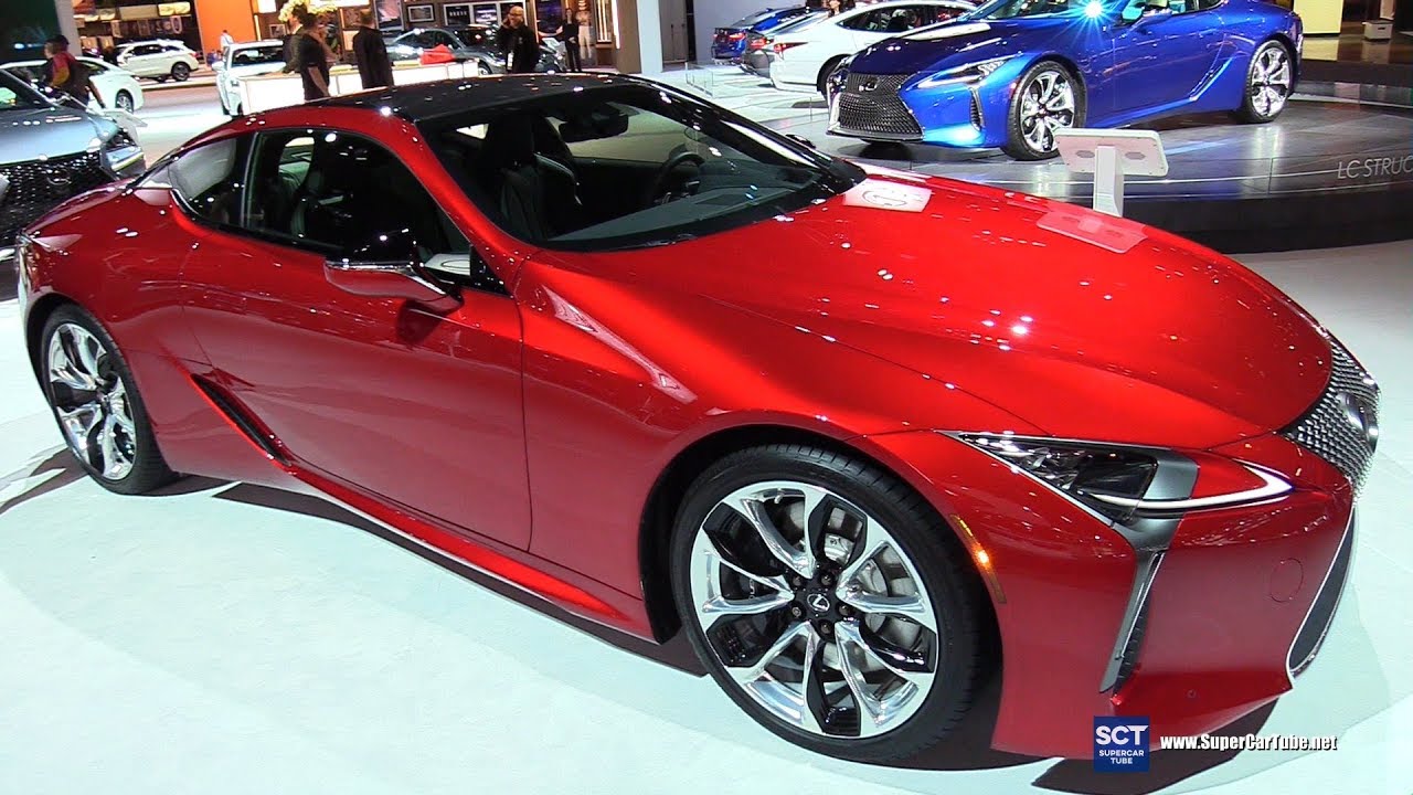 2018 Lexus LC500 - Exterior and Interior Walkaround - 2018 Chicago Auto ...