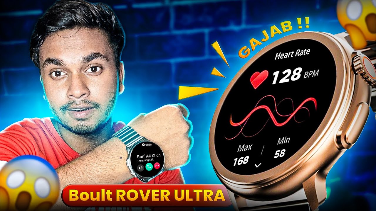 Boult rover ultra smartwatch | Boult rover ultra Unboxing | Boult rover ...