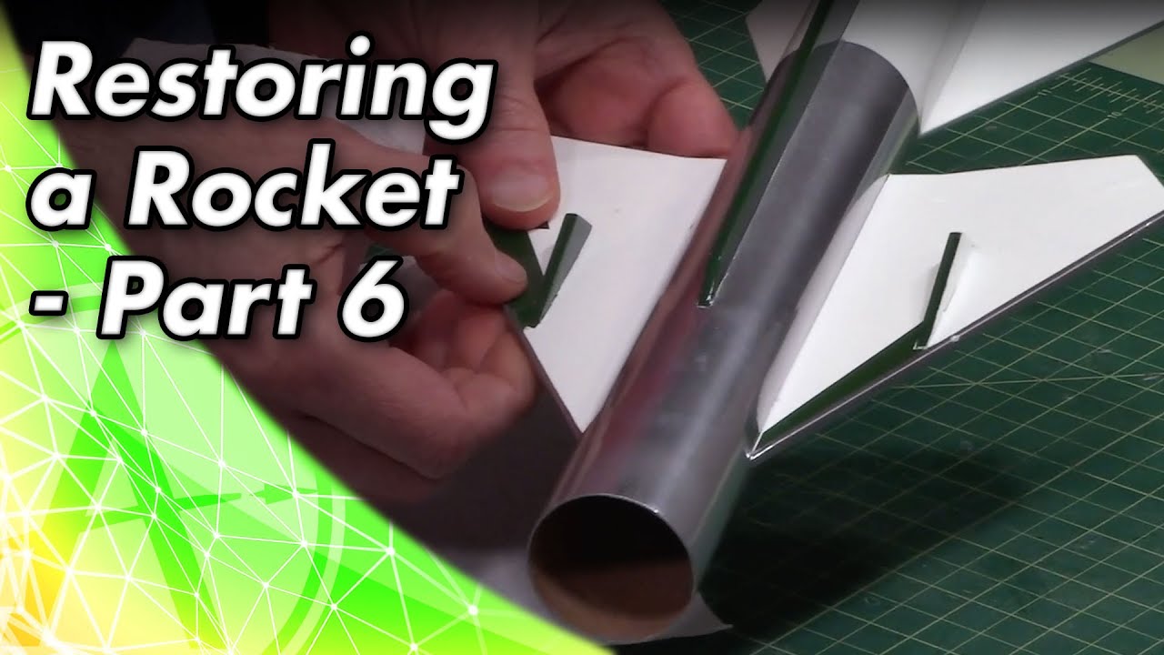 How to Restore and Repaint a Model Rocket - Part 6 (Conclusion) - YouTube