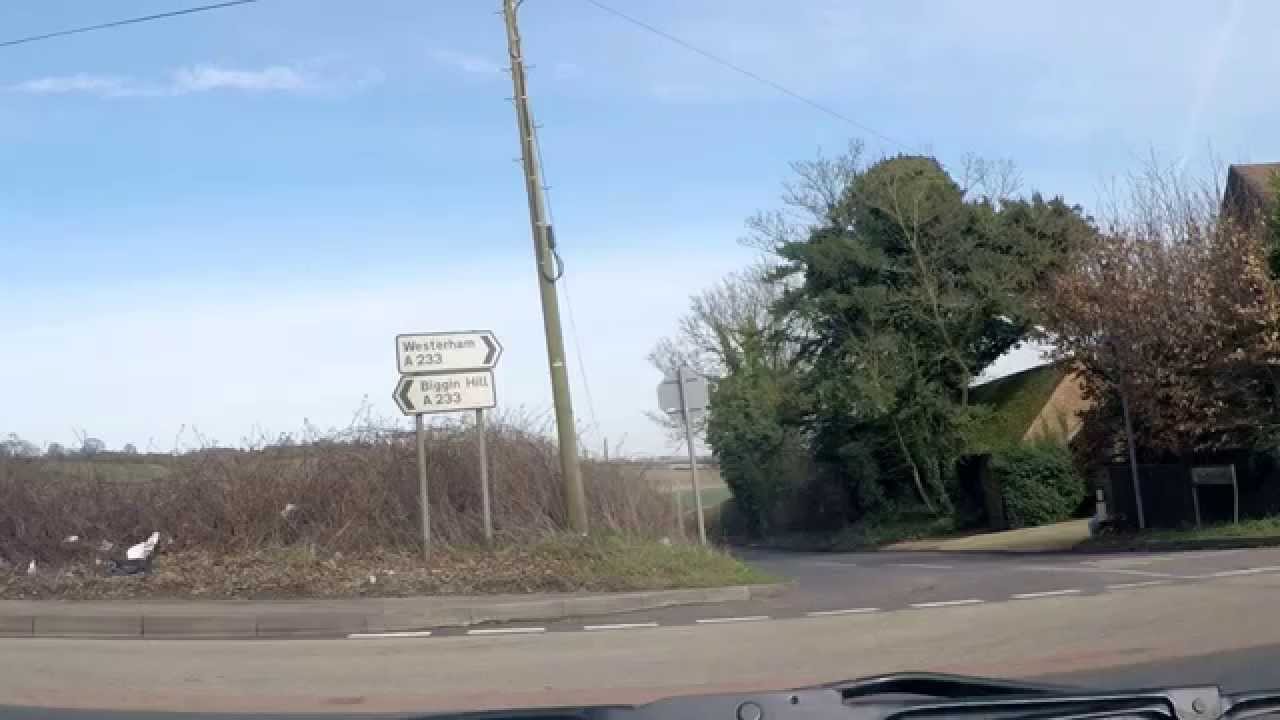 Pilgrims Way Titsey to Sundridge Hill - YouTube